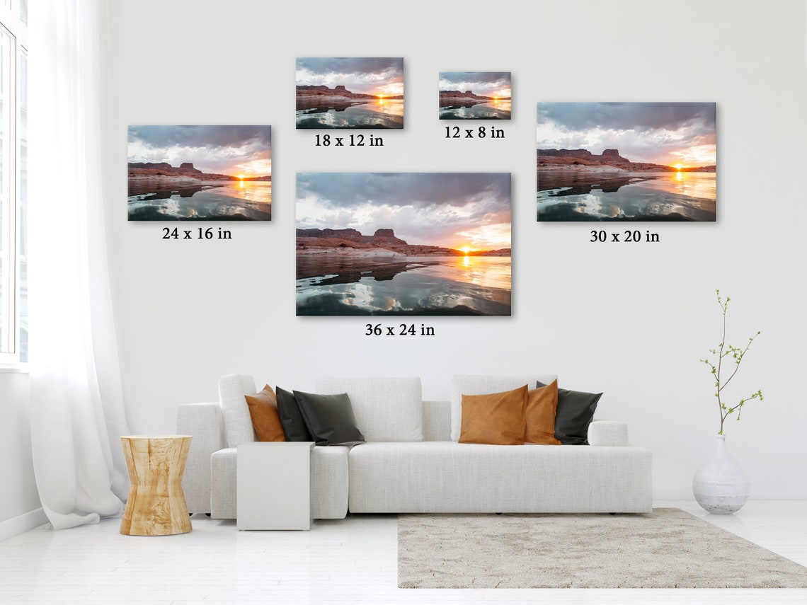 Lake Powell Wall Art Print Utah Wall Decor Abstract - Etsy
