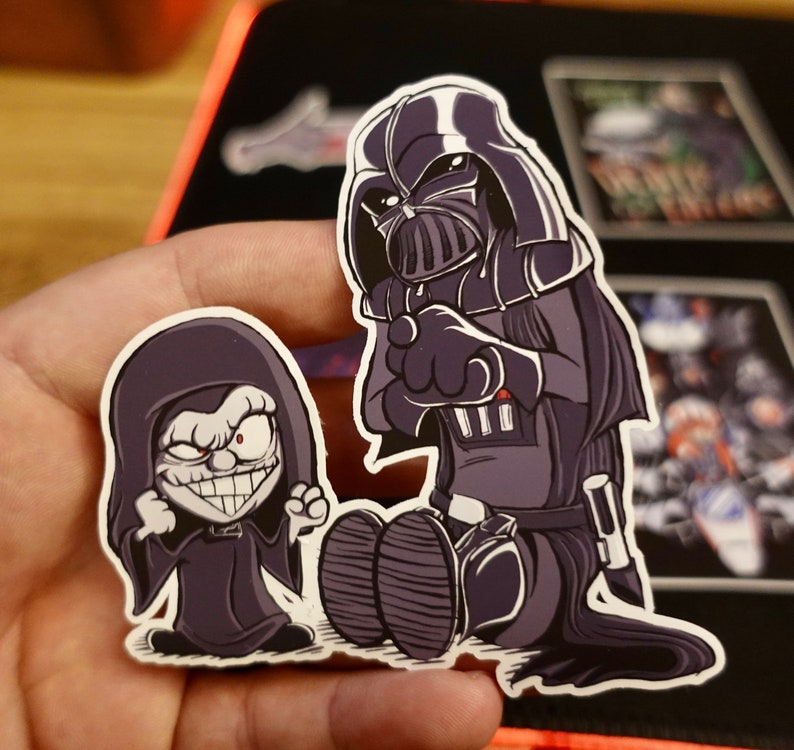 Darth Vader Star Wars Sticker Vinyl Sticker Individual Die - Etsy