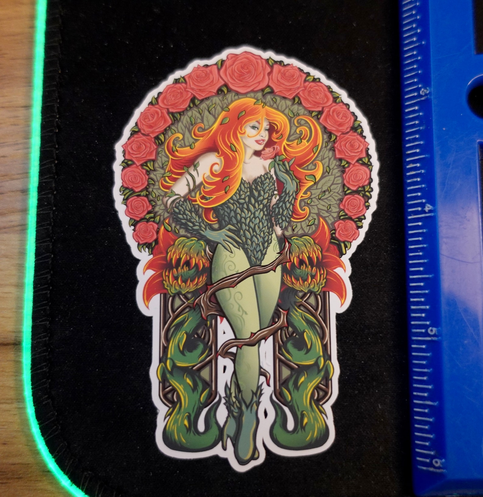 Poison Ivy Poison Ivy Sticker Vinyl Sticker Individual Die - Etsy