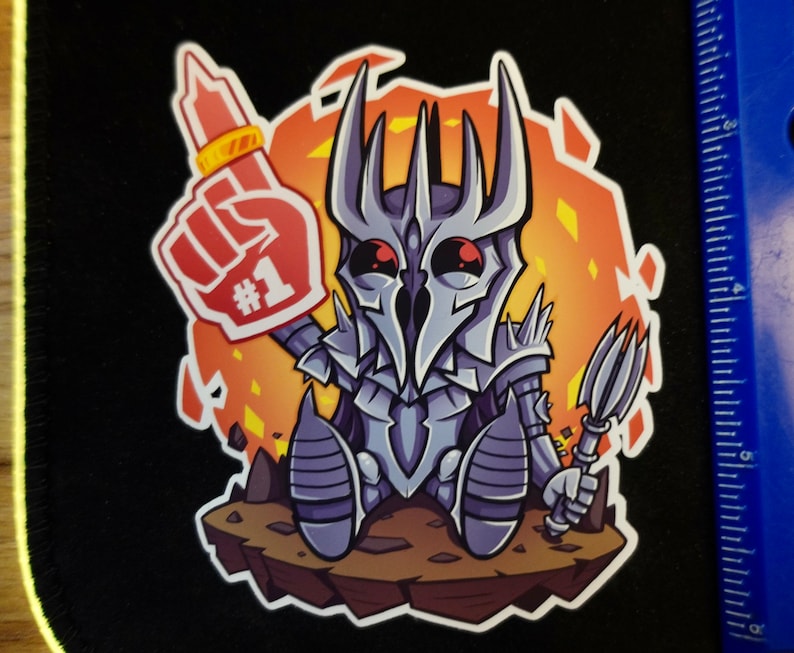 Sauron, One Ring, Lord of the Rings Sticker, Vinyl Sticker, Individual ...