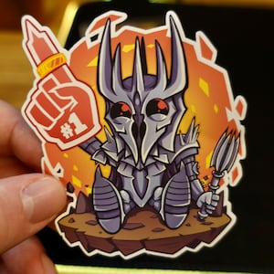 Sauron, One Ring, Lord of the Rings Sticker, Vinyl Sticker, Individual ...