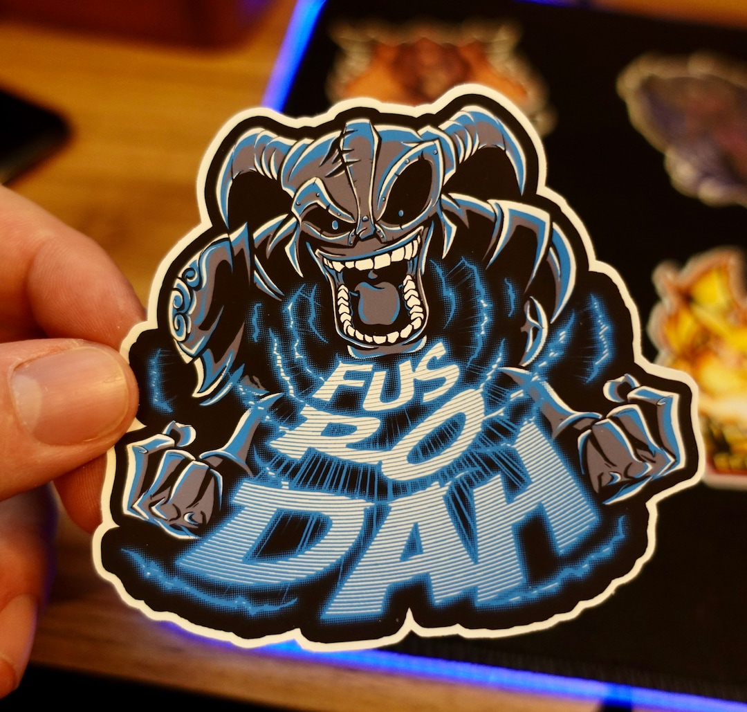 Skyrim, Elder Scrolls Sticker, Vinyl Sticker, Individual Die Cut - Etsy