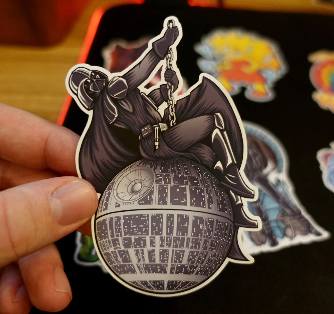 Darth Vader, Star Wars Sticker, Vinyl Sticker, Individual Die Cut ...