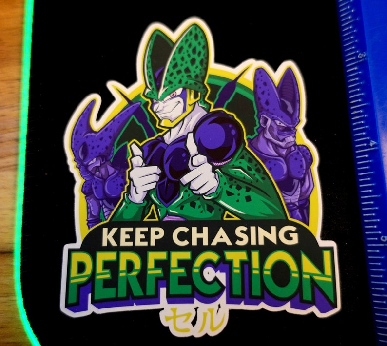 Dragonball Z Cell Anime Sticker Vinyl Sticker Individual - Etsy