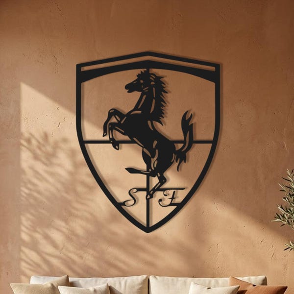 Ferrari Garage Sign - Etsy UK