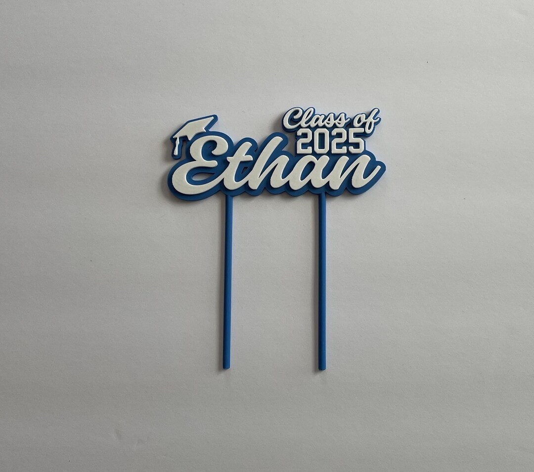 Class of 2025 Graduation Personalized Cake Topper. Great Addition to ...
