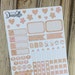 Rose Gold Planner Sticker Kit Functional Planner Stickers | Etsy