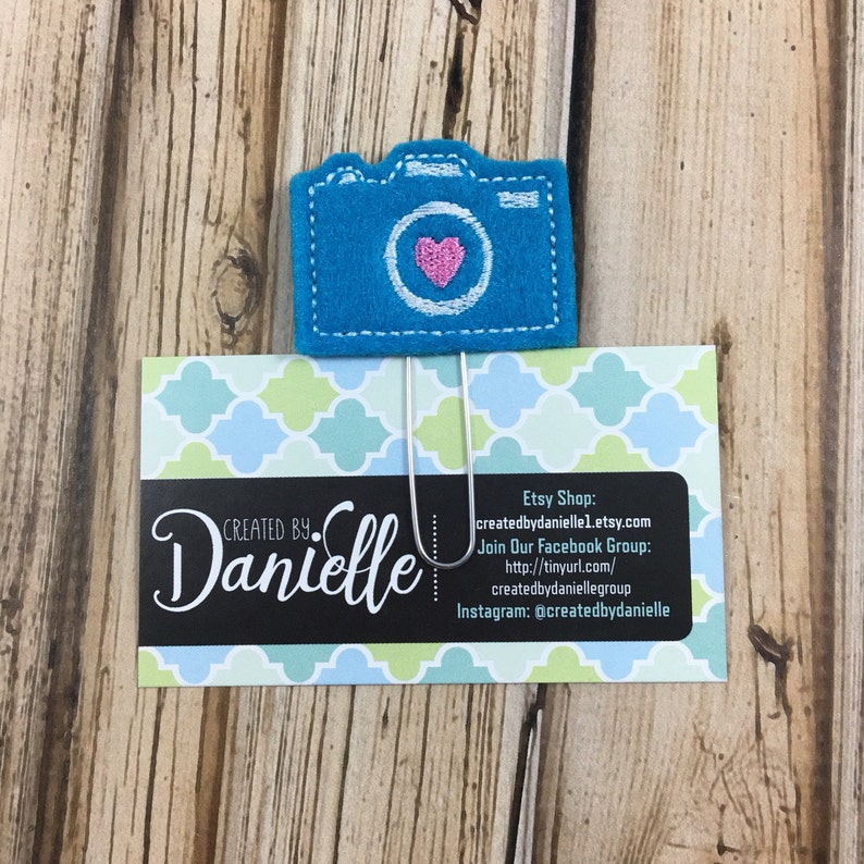 Camera Planner Clip Planner Bookmark Photography Planner - Etsy