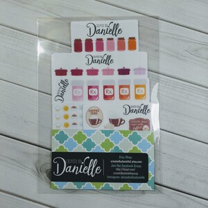 Medicine Stickers RX Tracker Stickers Vitamin Reminder - Etsy