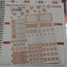 Rose Gold Planner Sticker Kit Functional Planner Stickers - Etsy