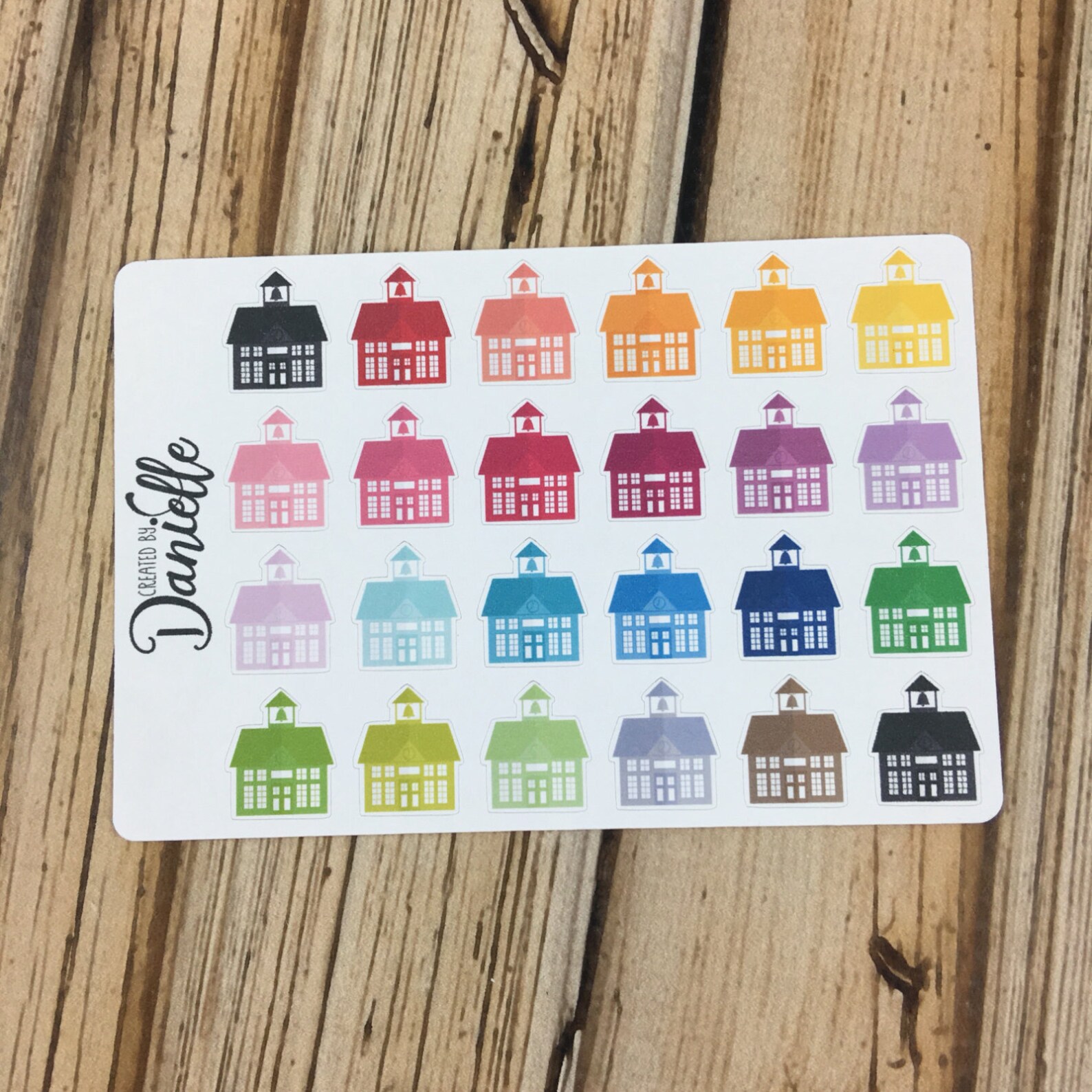 School House Stickers School Event Stickers Homeschool | Etsy