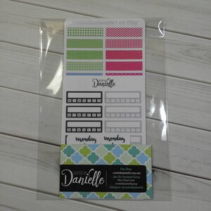 Habit Tracker Planner Stickers, Routine Reminder Planner Stickers ...