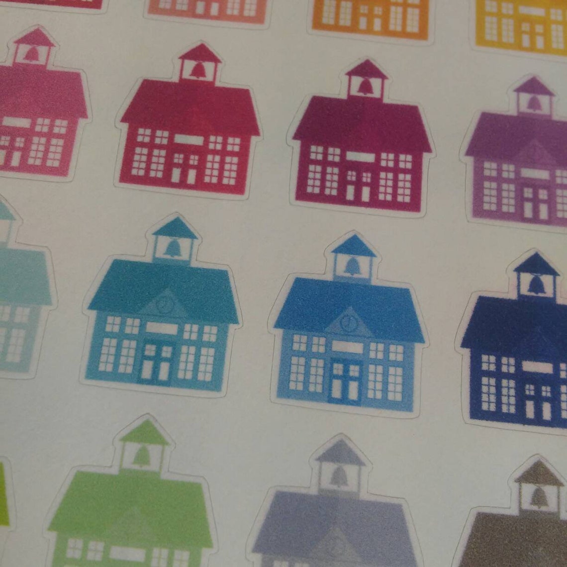 School House Stickers School Event Stickers Homeschool | Etsy
