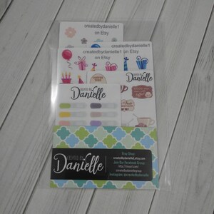 Pregnancy Test Stickers, Pregnancy Stickers for Planner, Trying to ...