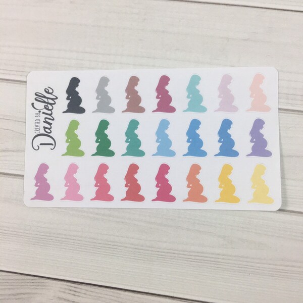 Pregnancy Stickers - Etsy