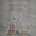 Sweet Day Sampler Planner Stickers Heart Sticker, Bunting Banner ...