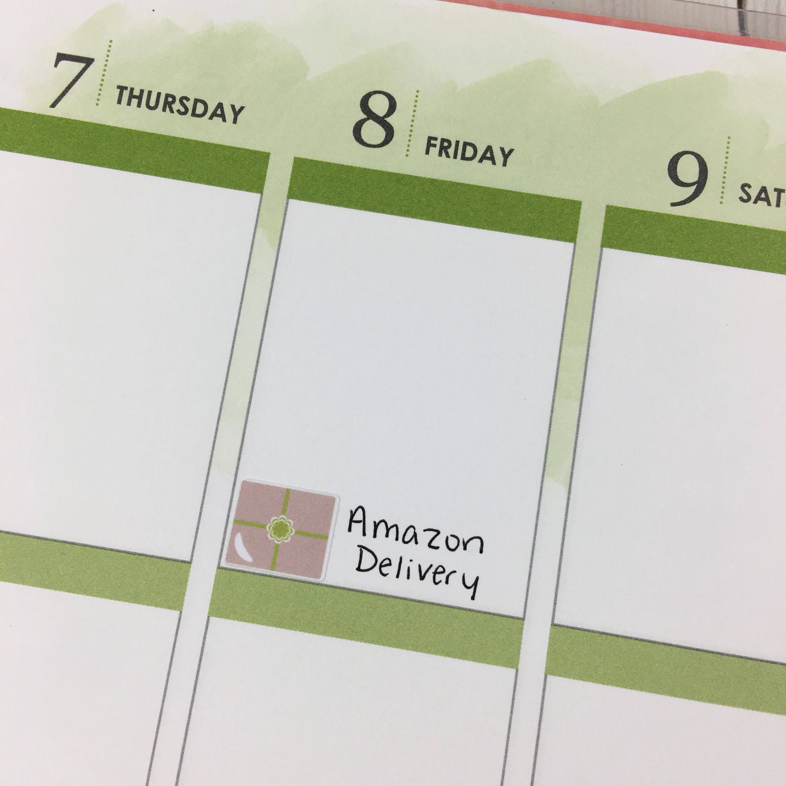 Mail Planner Sticker Delivery Tracker Stickers Happy Mail - Etsy