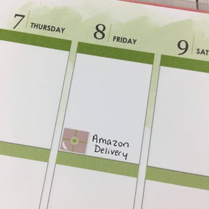 Mail Planner Sticker, Delivery Tracker Stickers, Happy Mail Planner ...