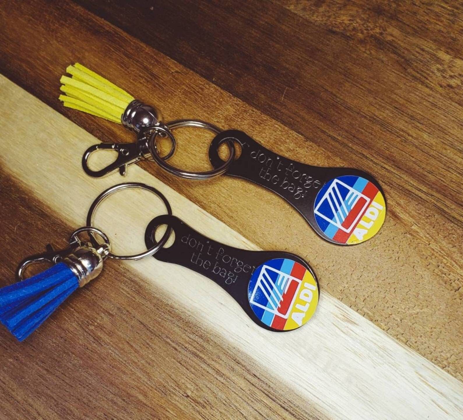 Cart Coin Keychain Shopping Coin Token, Keychain - Etsy