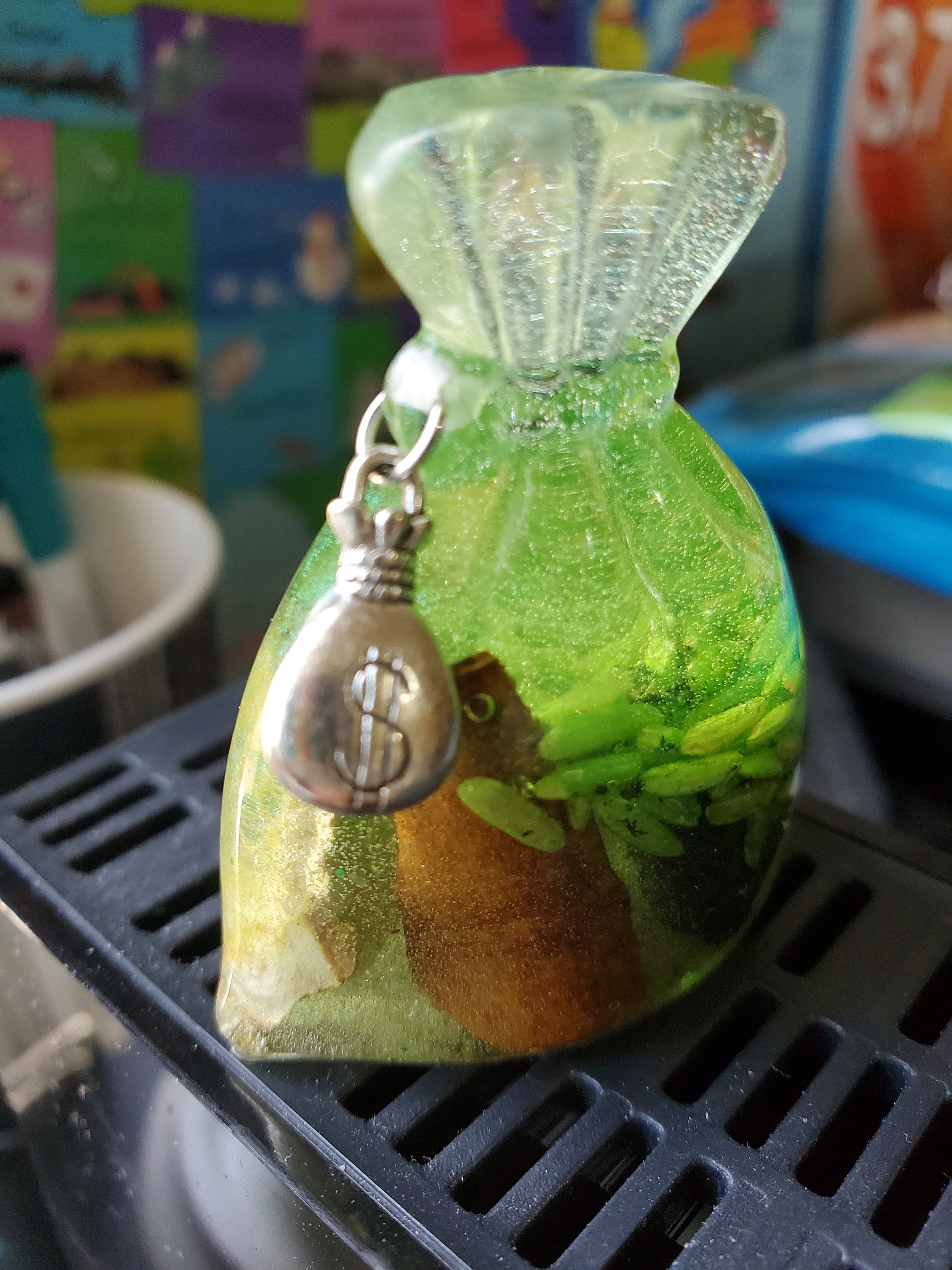 Resin Money Drawing Mojo Bag Hoodoo Witchcraft Wicca Pagan - Etsy