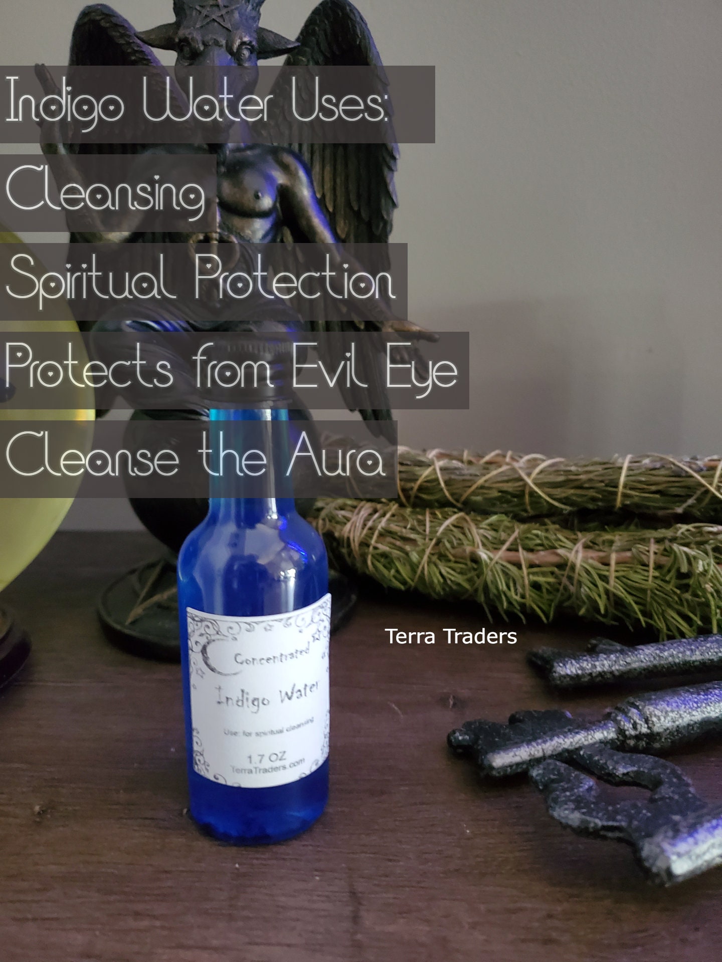 Indigo Water All-natural Handmade - Etsy