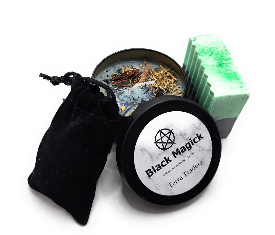 Black Magick Hoodoo Kit Rootwork Conjure Witchcraft Wiccan Wicca Voodoo ...