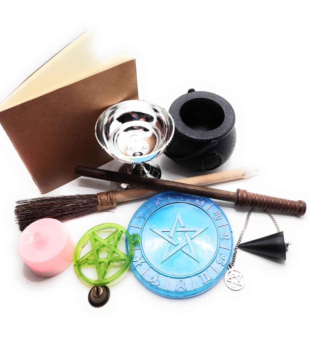 Child’s Wiccan Altar Kit Supplies for Children's Pretend Play Magick ...