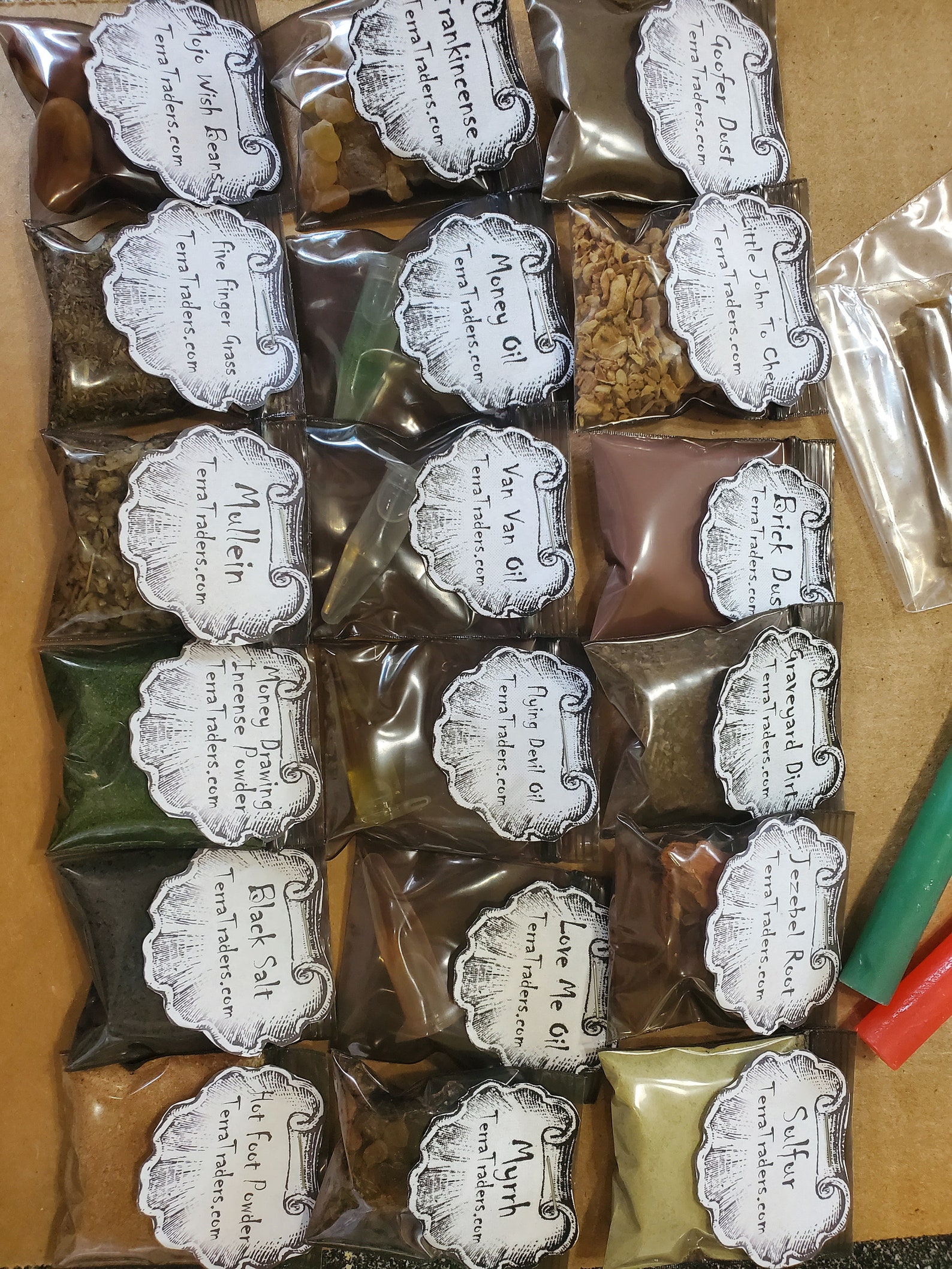 Hoodoo Deluxe Rootwork Kit Herbs Conjure Witchcraft Wicca - Etsy