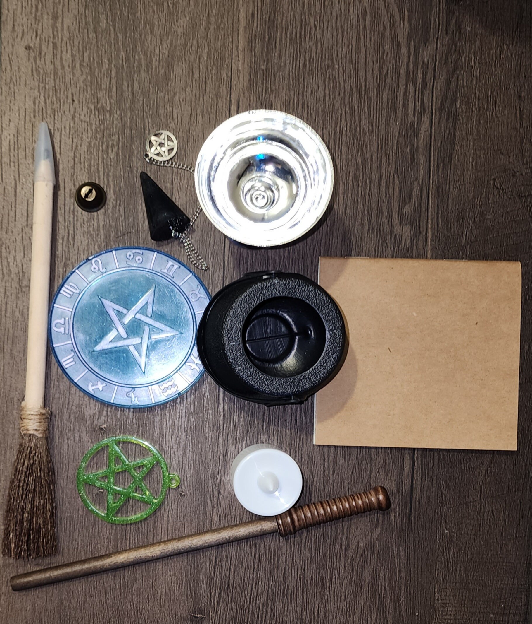 Child’s Wiccan Altar Kit Supplies for Children's Pretend Play Magick ...