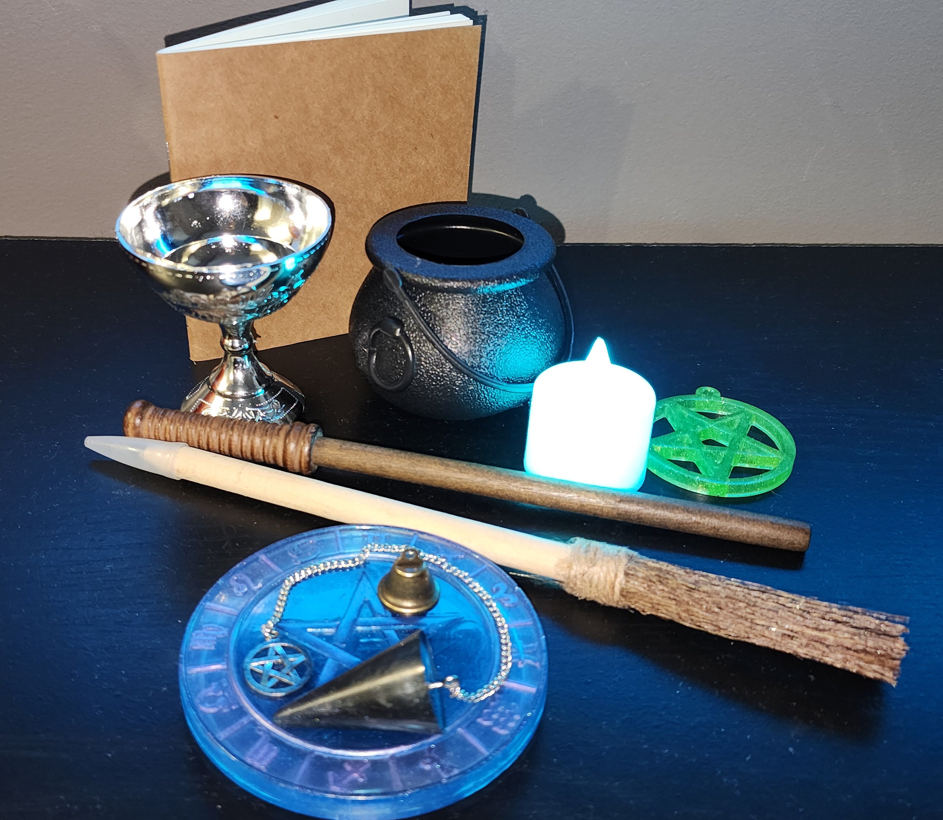 Child’s Wiccan Altar Kit Supplies for Children's Pretend Play Magick ...