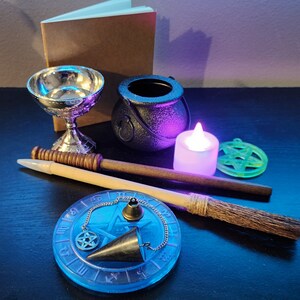 Child’s Wiccan Altar Kit Supplies for Children's Pretend Play Magick ...