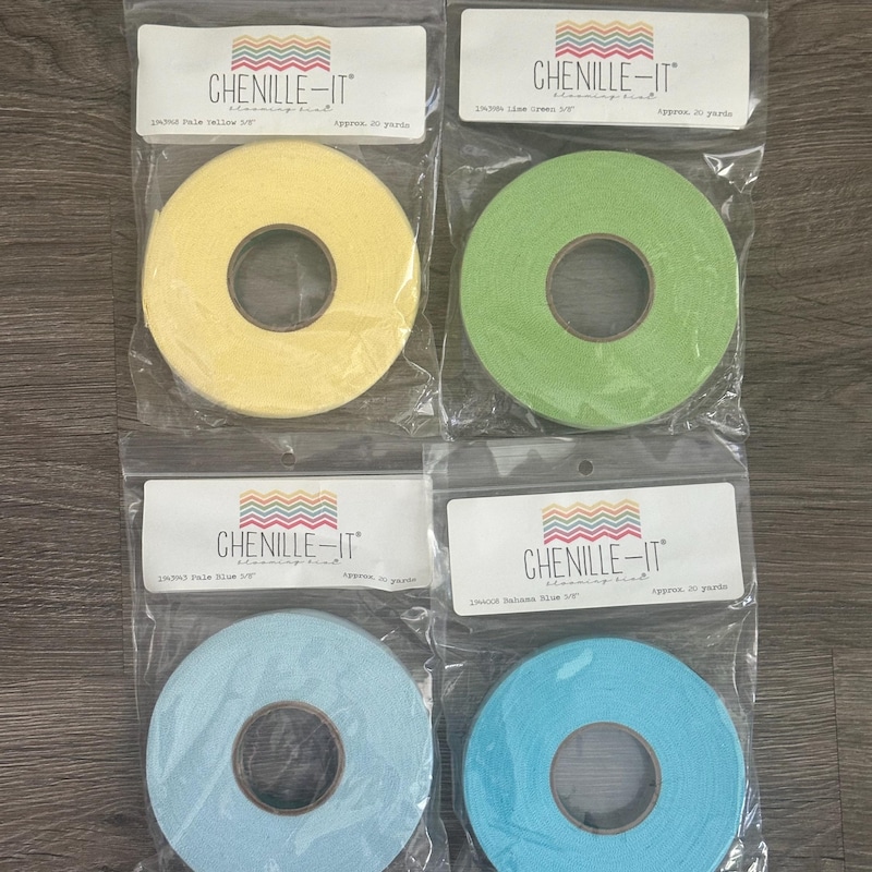 Chenille Tape by the Yard - Etsy