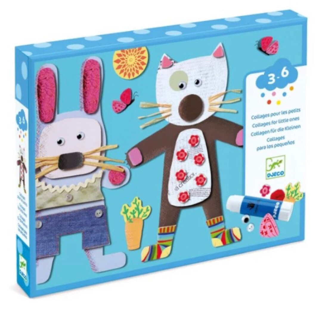 Critters Collage Kit - Etsy