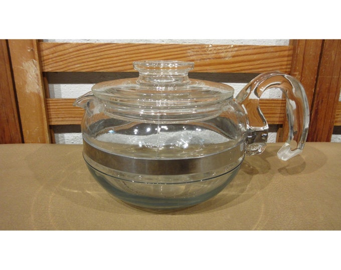 Vintage Pyrex Flame Blue Teapot 6 Cup Model 8446B - Etsy
