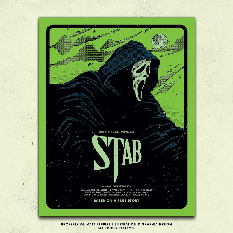 Parody Horror Film Poster - Etsy