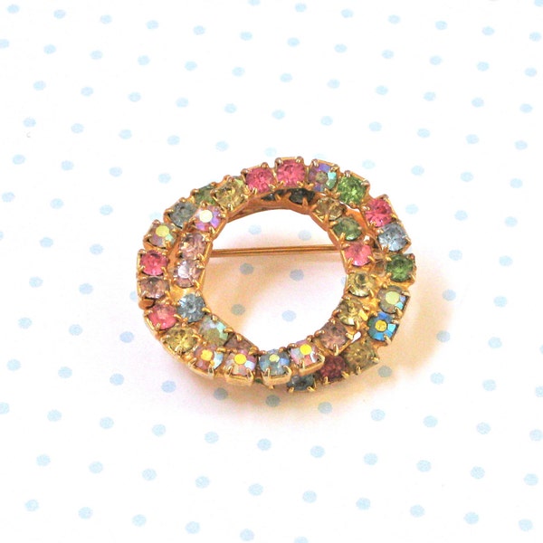 Multi Colored Brooch - Etsy