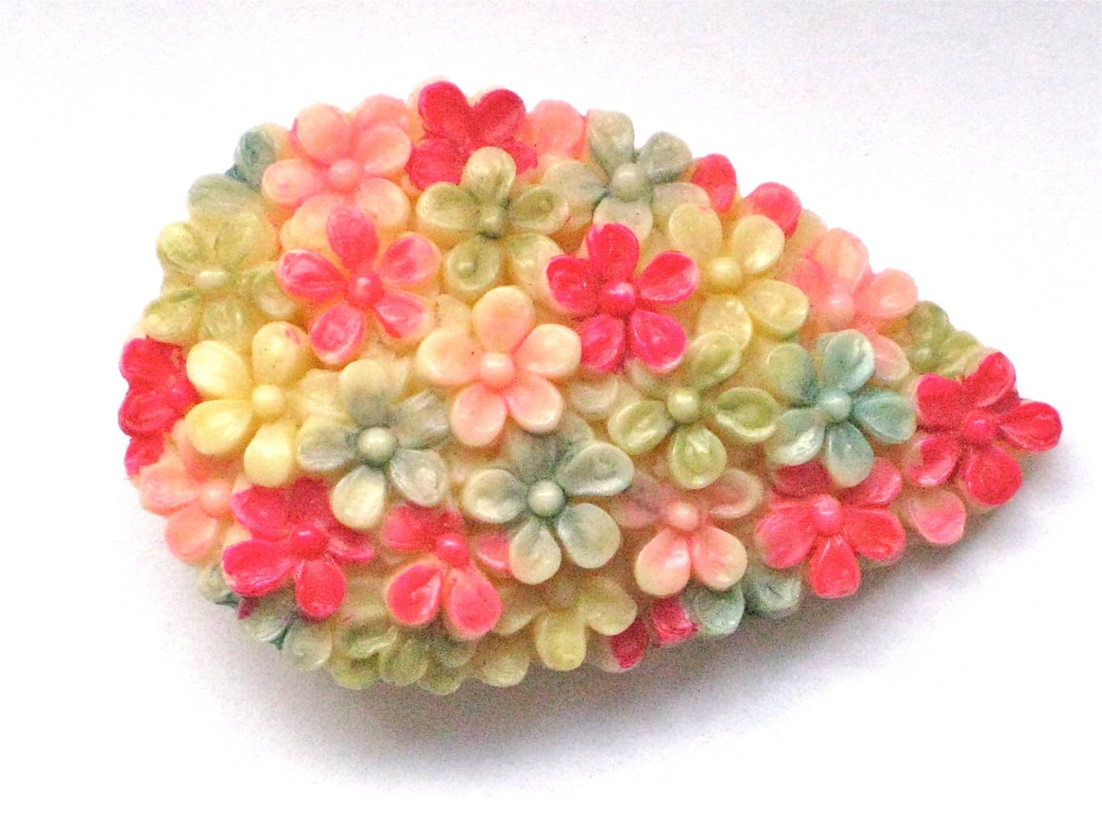 Vintage Dress Clip With Flowers Wedding Collectible Unique Jewelry ...