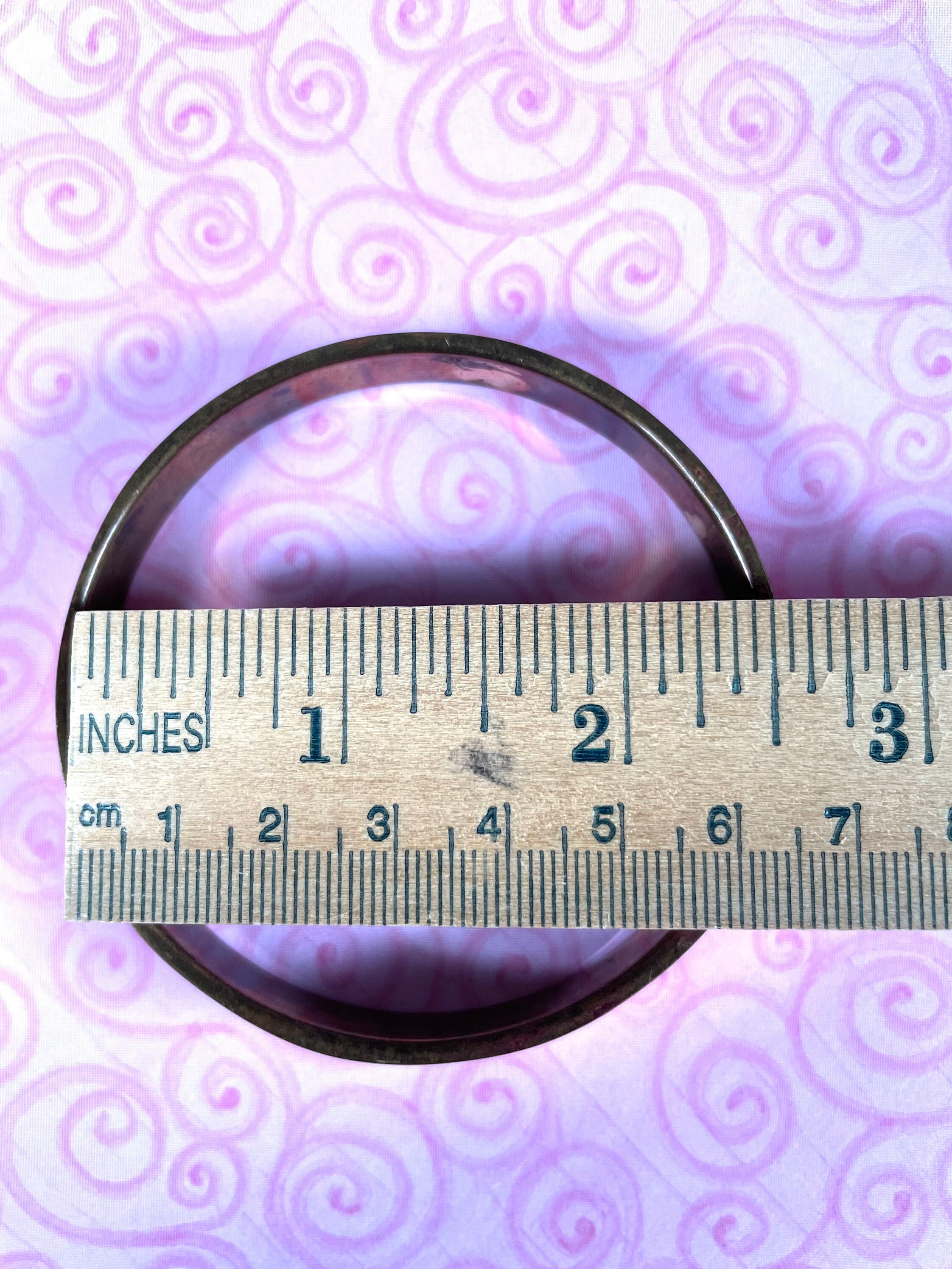 Hot Pink Bangle 1980s Shell Vintage Bracelet - Etsy