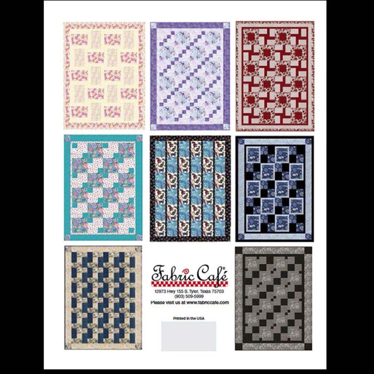 Fast & Fun - 3 Yard Quilts - PATTERN Book - by Donna Robertson of ...