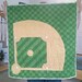 31 X 34 Baseball Diamond Quilt - Etsy