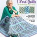 Pretty Darn Quick! 3-yard Quilts Book ( 031940 ) by Fabric Café - Etsy