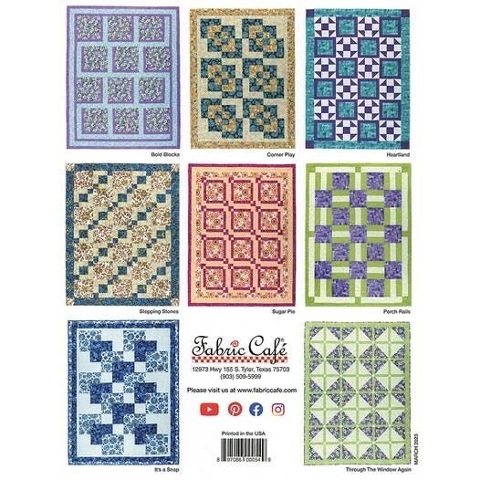 Pretty Darn Quick! 3-yard Quilts Book ( 031940 ) by Fabric Café - Etsy