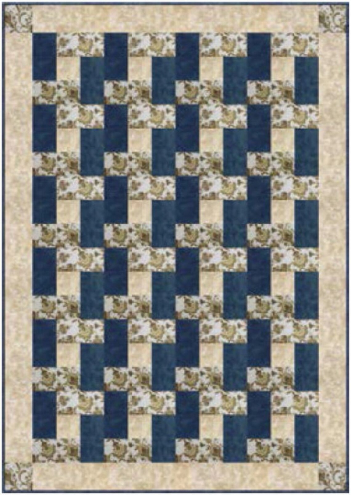 Fast & Fun - 3 Yard Quilts - PATTERN Book - by Donna Robertson of ...