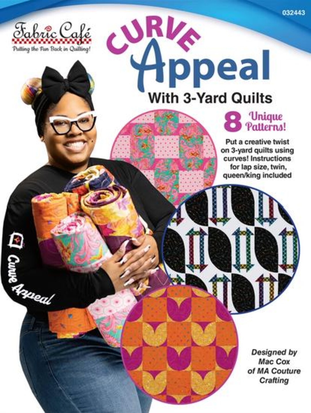 Curve Appeal With 3-yard Quilts by Fabric Cafe - Released Aug 2024 - Etsy