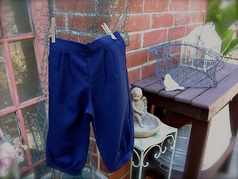 7-9yrs or 10-12yrs Admiral Navy Blue Knickers Pants, Little Boy ...
