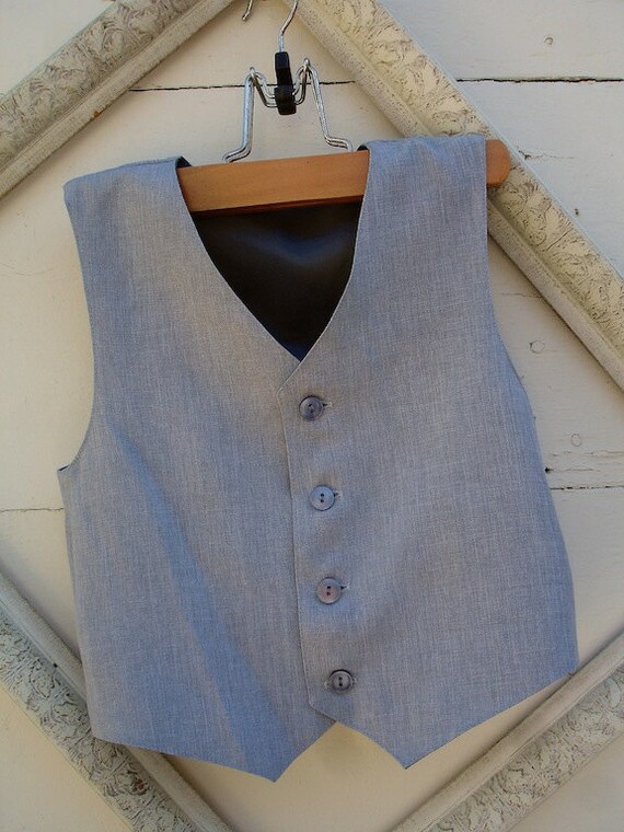 Grey Vests For Boys