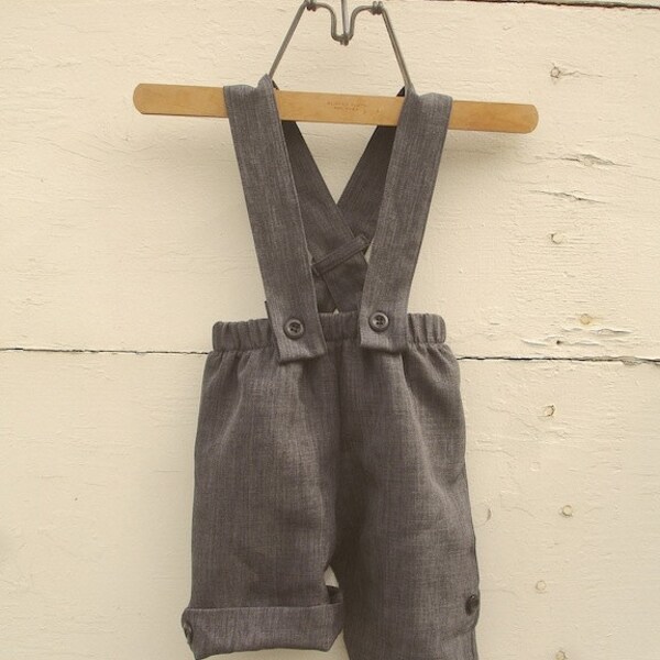 Grey Overalls - Etsy