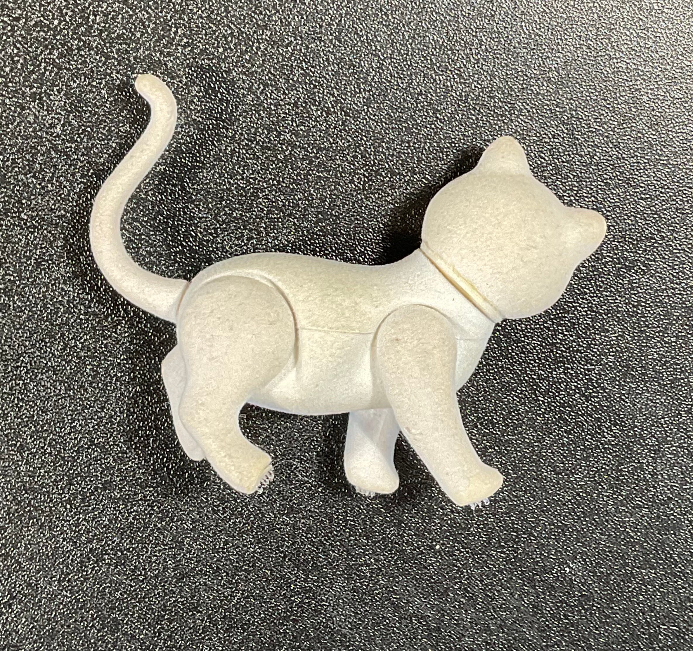 Barbie Pet Cat Fluff White Posable 1982 Sunshine Family - Etsy