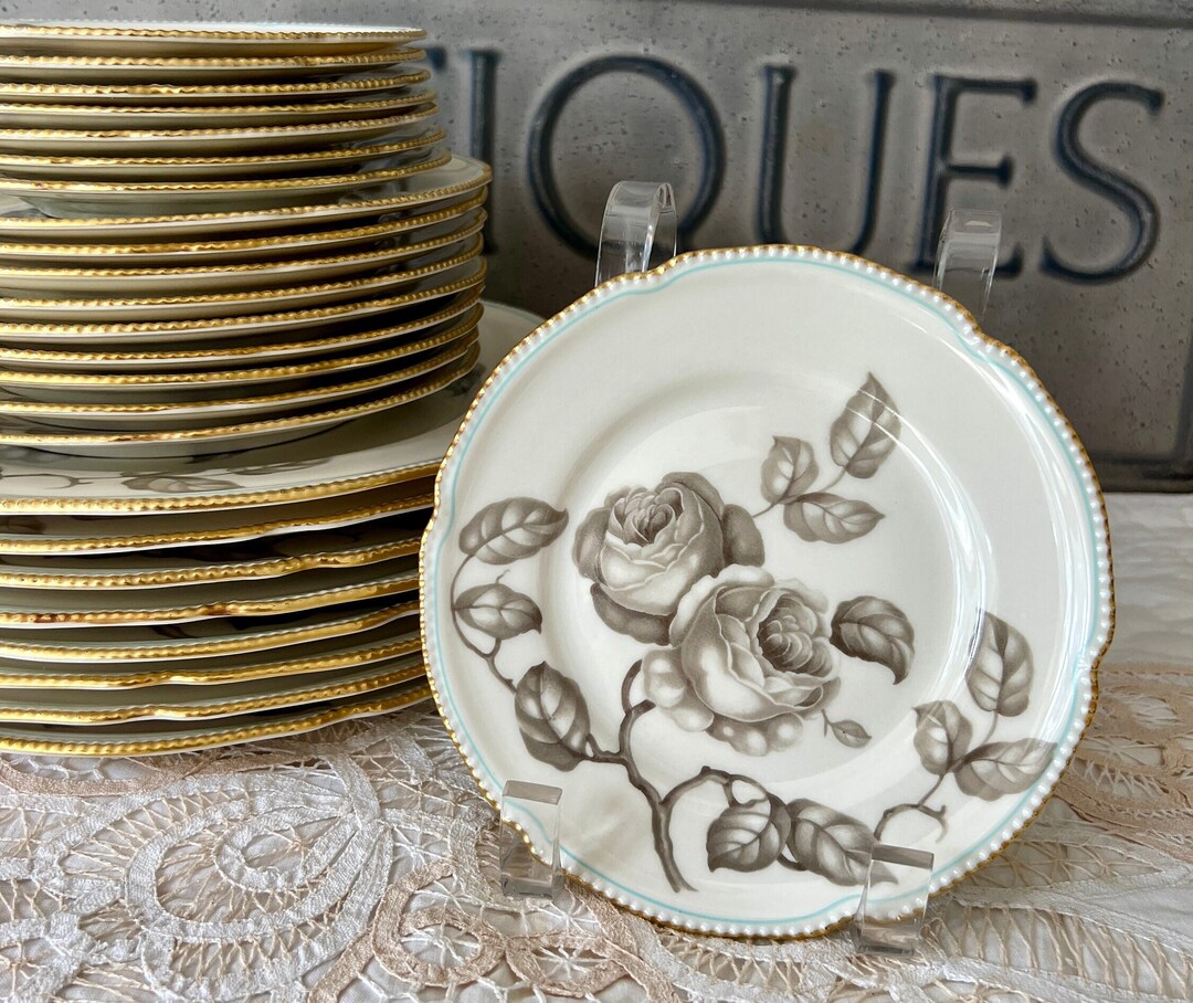 Vintage China Dessert/roll Plates, Family Dinners, Shabby Chic, Special ...