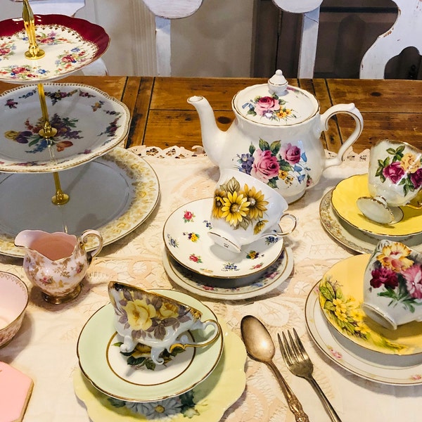 Tea Set Vintage - Etsy